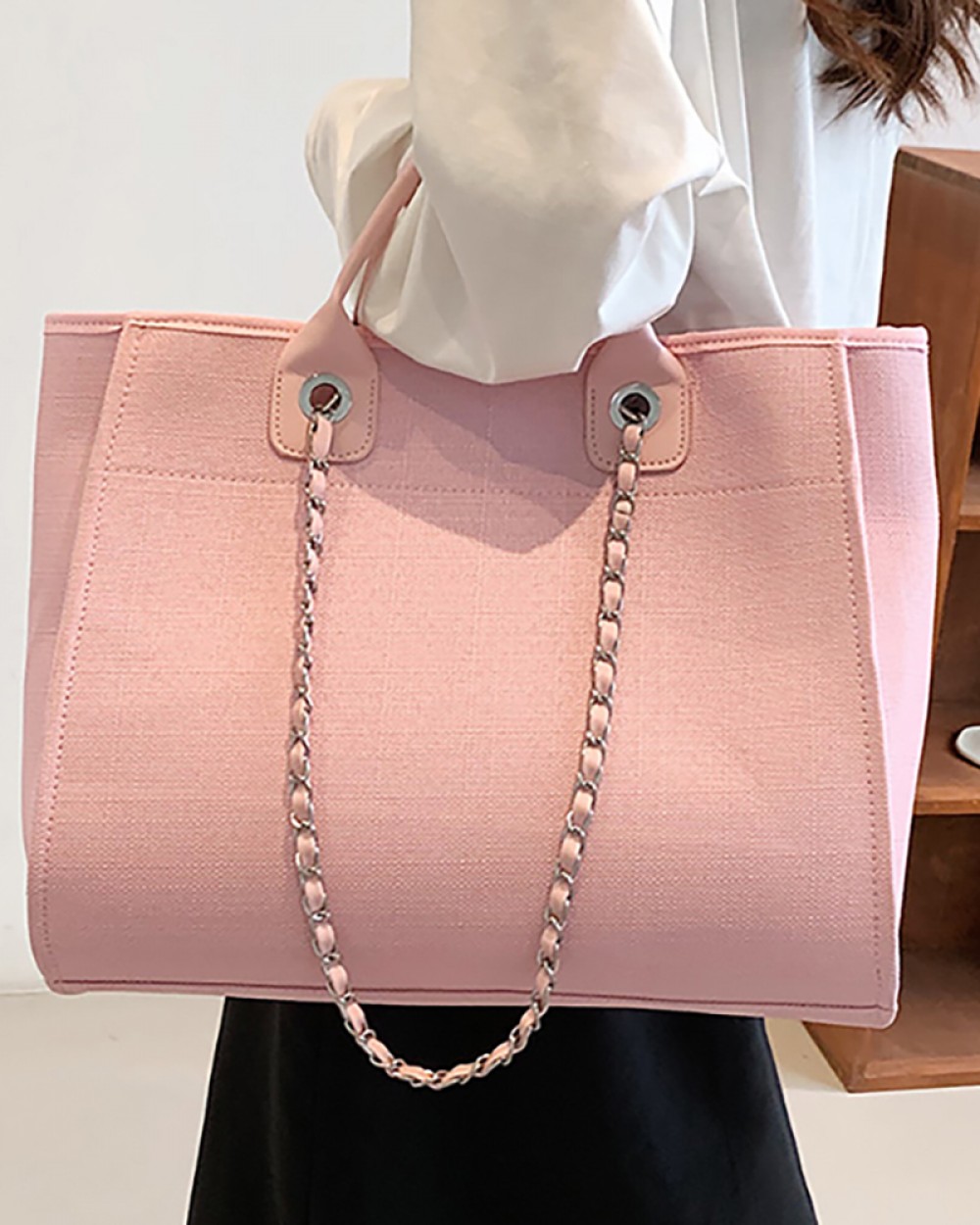 Handheld Or Over The Shoulder Tote Purse