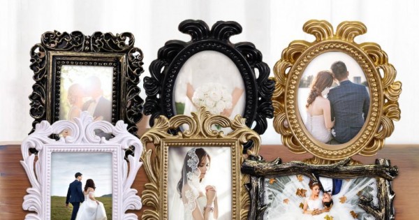 Vintage Shapely Elegant Mini Photo Frames