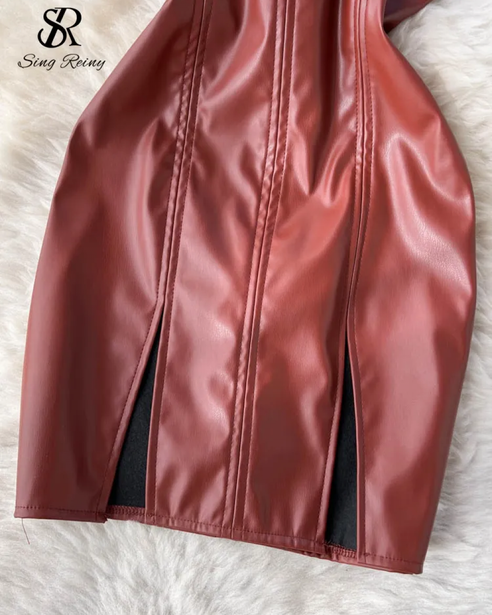 Brown Sugar Backless Tube Top Bodycon Dress