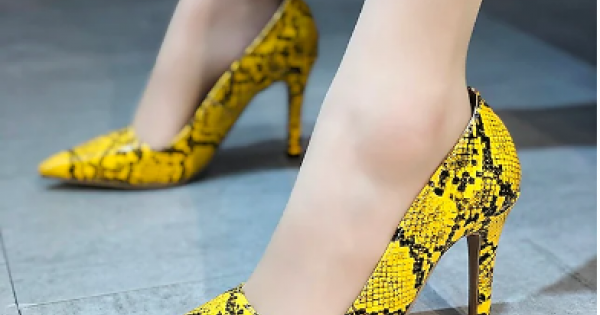 Heels Influenced By The Beauty Of Snakes